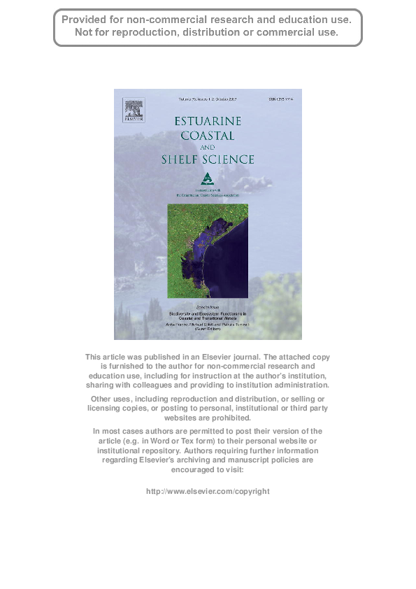 (PDF) Habitat selection and spatial segregation in three pipefish species