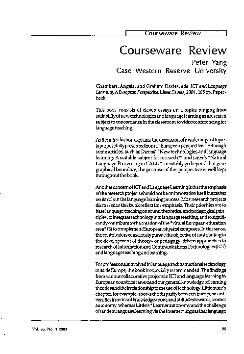 (PDF) Courseware Review