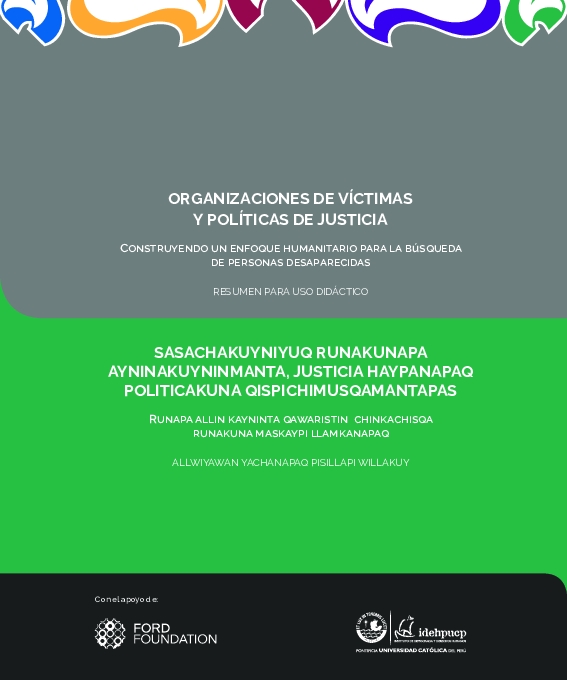 (PDF) Organizaciones de víctimas y políticas de justicia. Construyendo ...