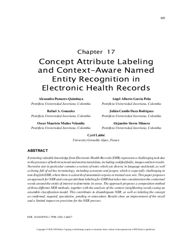 Pdf Concept Attribute Labeling And Context Aware Named Entity 0564