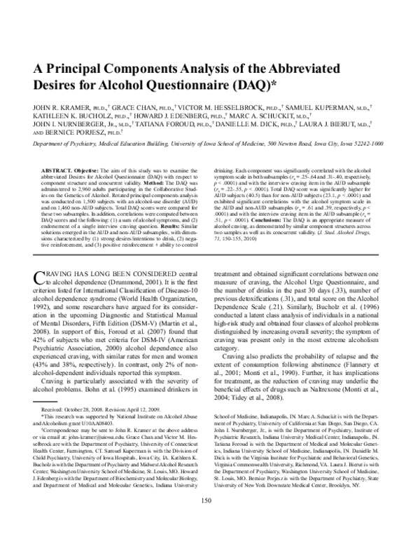 (PDF) A Principal Components Analysis of the Abbreviated Desires for ...