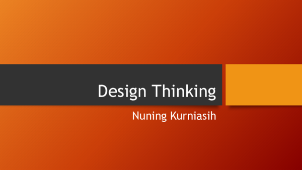 (PDF) Design Thinking