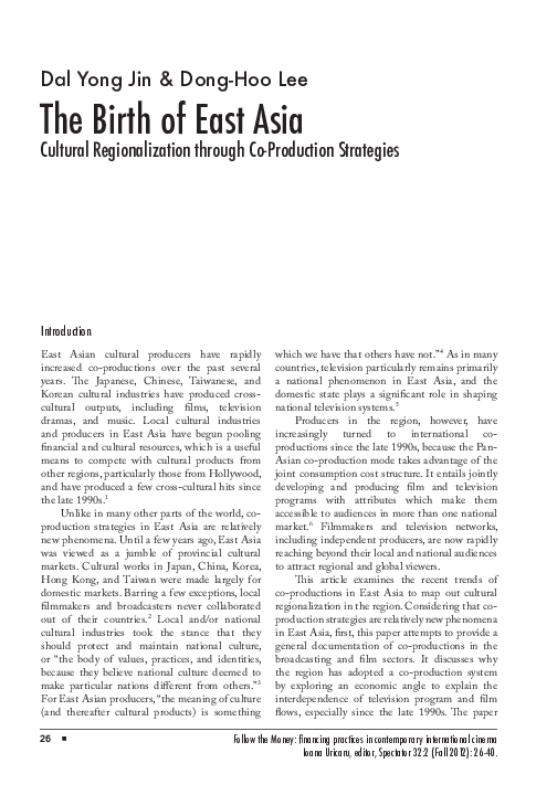 (PDF) The Birth of East Asia: Cultural Regionalization Through ...