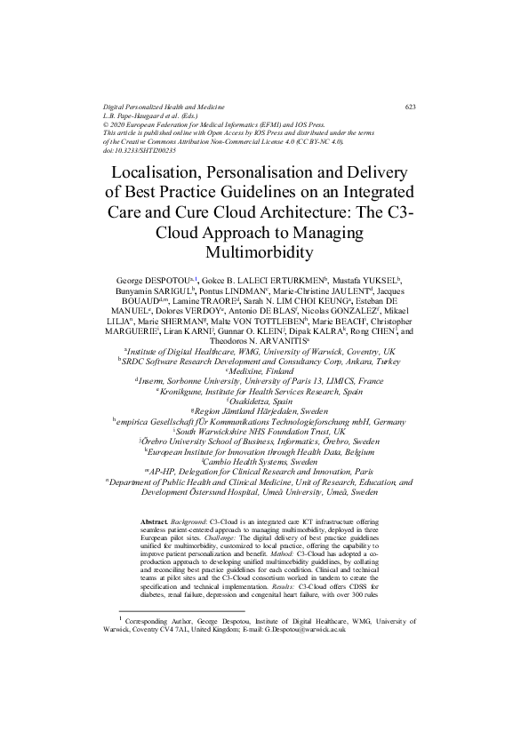 (PDF) Localisation, Personalisation and Delivery of Best Practice ...