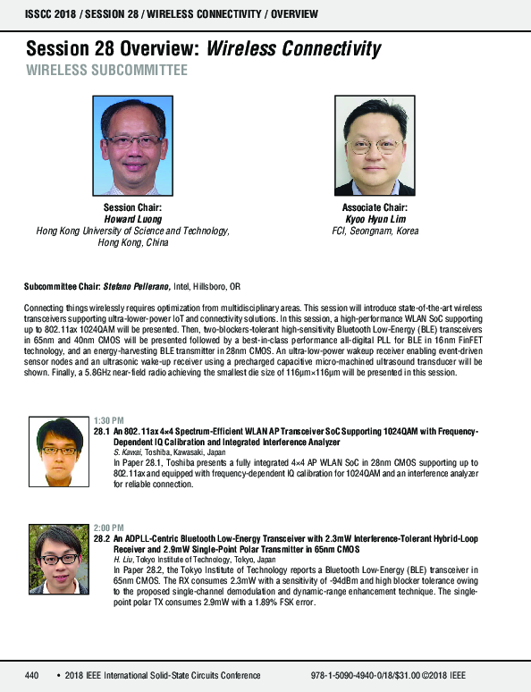 (PDF) An 802.11ax 4×4 spectrum-efficient WLAN AP transceiver SoC ...