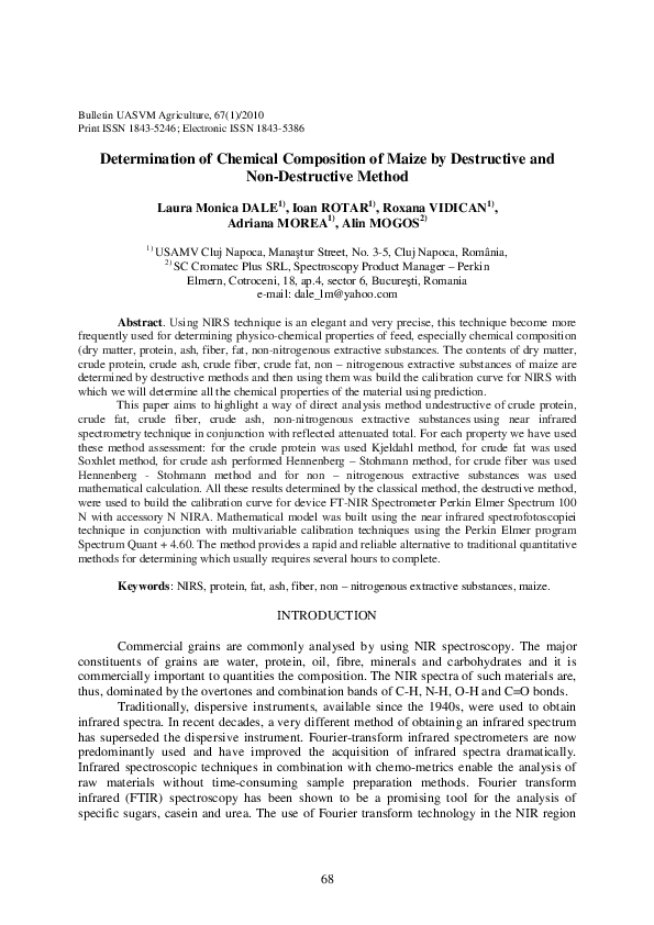 (PDF) Non-Destructive Method