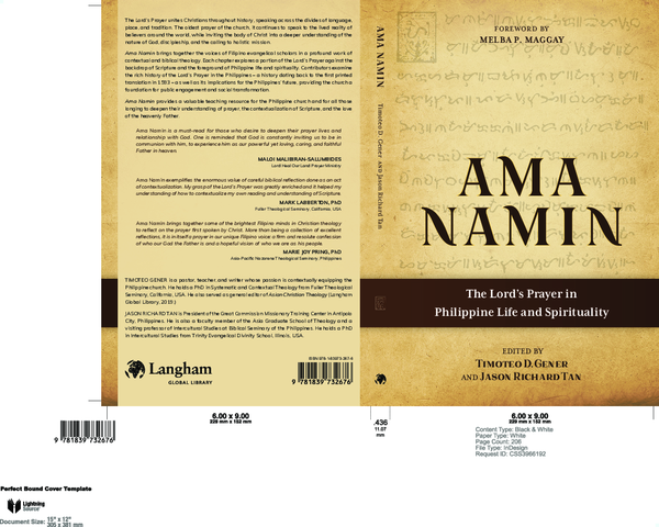 (PDF) AMA NAMIN: The Lord's Prayer in Philippine Life and Spirituality ...