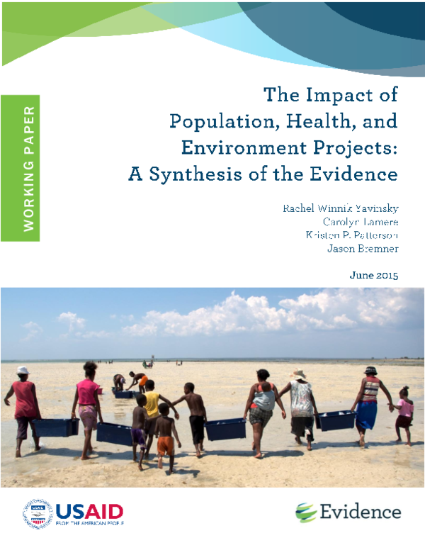 (PDF) The impact of population, health, and environment projects: A ...