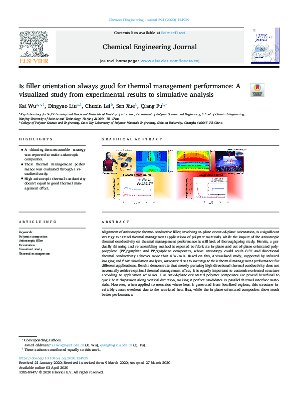 (PDF) Is filler orientation always good for thermal management ...