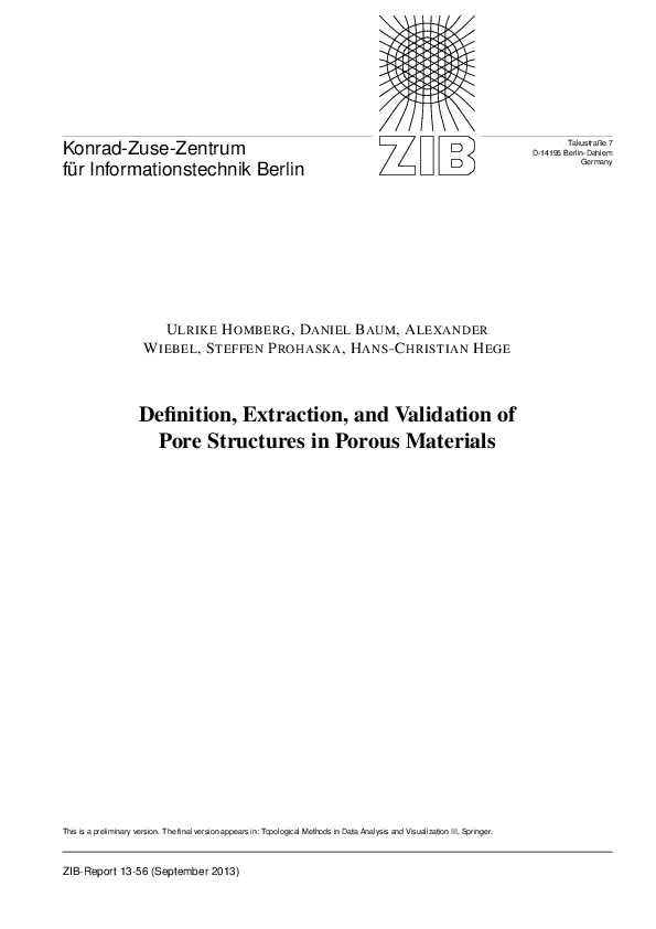 (PDF) Definition, Extraction, and Validation of Pore Structures in ... (PDF) Definition, Extraction, and Validation of Pore Structures in ...