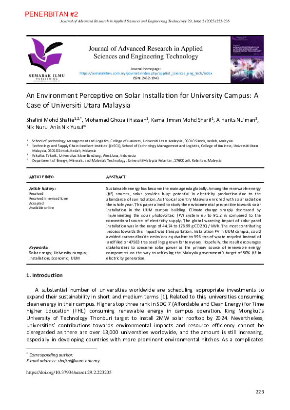(PDF) Journal of Advanced Research in Applied Sciences and Engineering ...