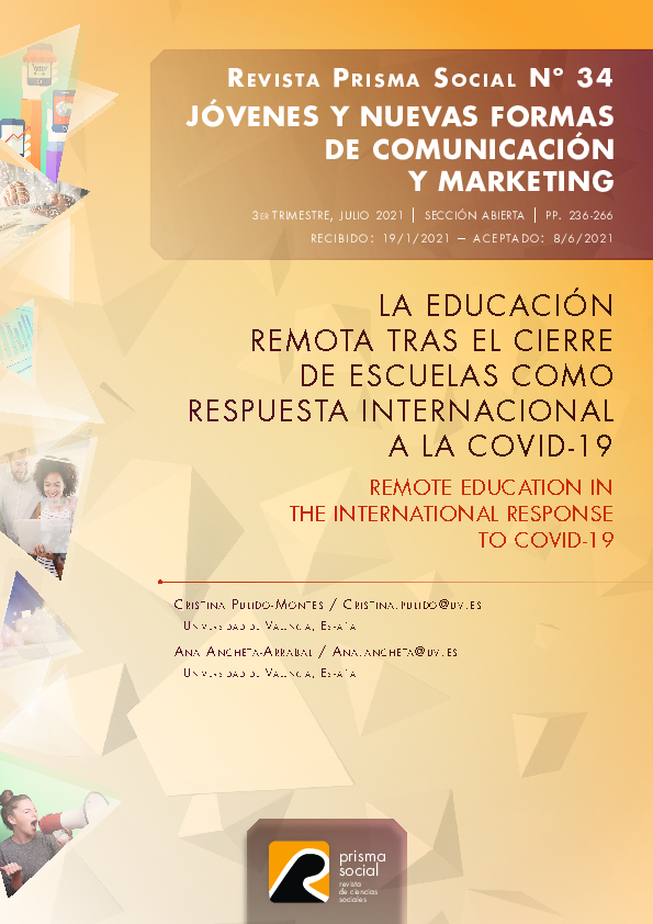 (PDF) La educación remota tras el cierre de escuelas como respuesta ...