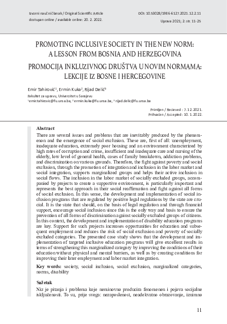 (PDF) Promoting Inclusive Society in the New Norm