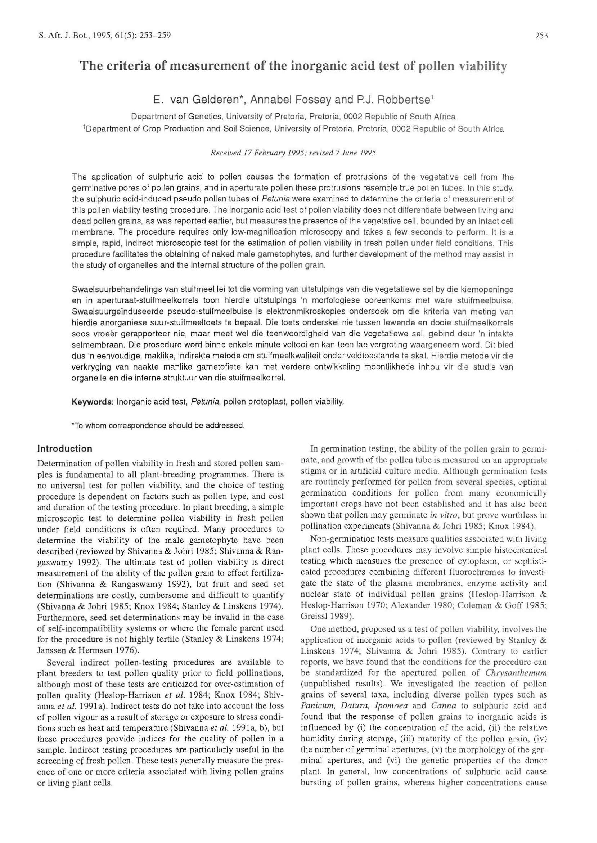 (PDF) The criteria of measurement of the inorganic acid test of pollen ...