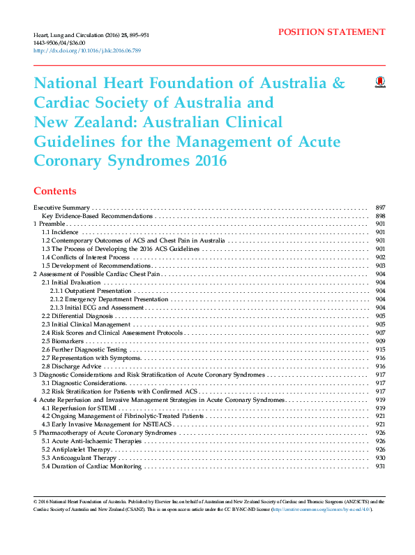 (PDF) National Heart Foundation of Australia & Cardiac Society of ...