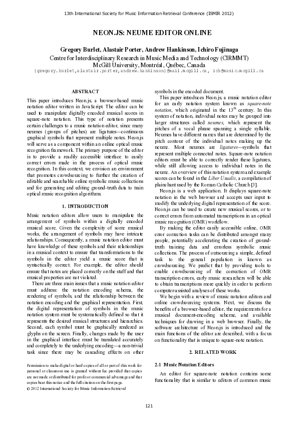 (PDF) Neon.Js: Neume Editor Online