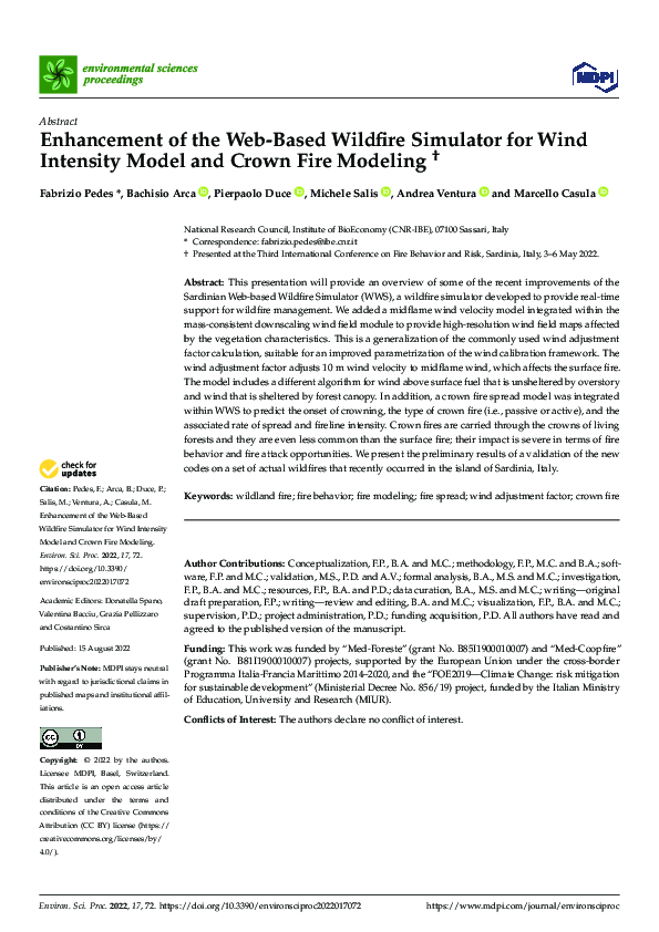 (PDF) Enhancement of the Web-Based Wildfire Simulator for Wind ...