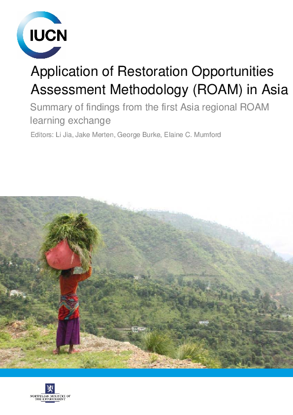 (PDF) Application of Restoration Opportunities Assessment Methodology ...