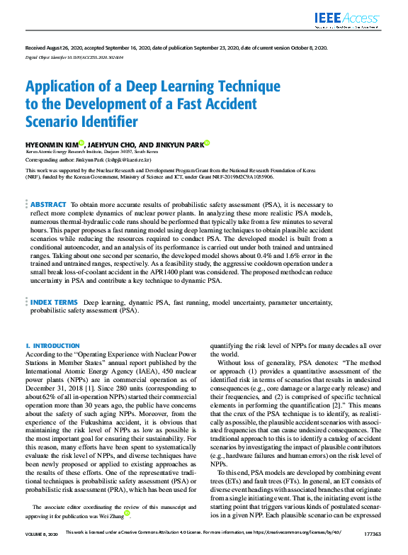 (PDF) Application of a Deep Learning Technique to the Development of a ...