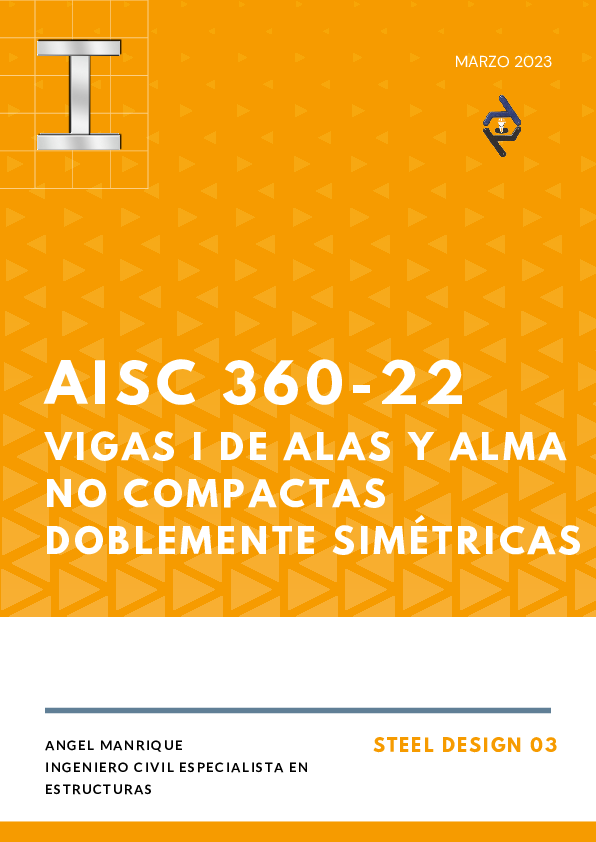 (PDF) STEEL DESIGN 03. VIGAS I DE ALAS Y ALMA NO COMPACTAS DOBLEMENTE ...