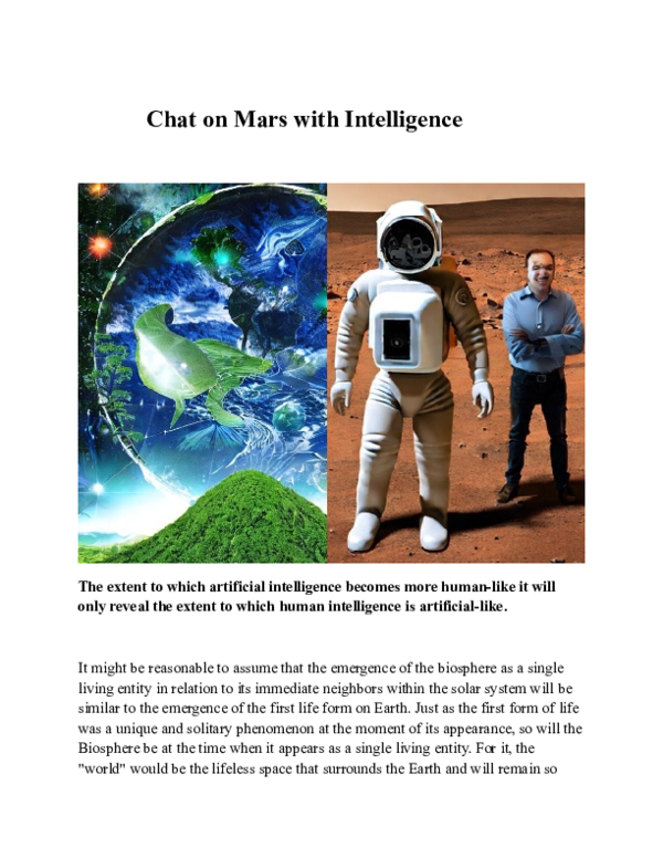 (PDF) Chat on Mars with Intelligence | Gregor Mobius - Academia.edu