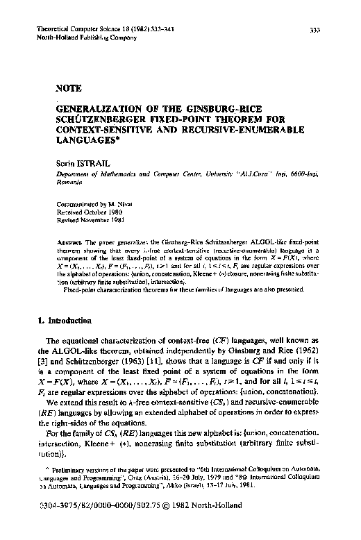 (PDF) Generalization of the Ginsburg-Rice Schützenberger fixed-point theorem for context ...