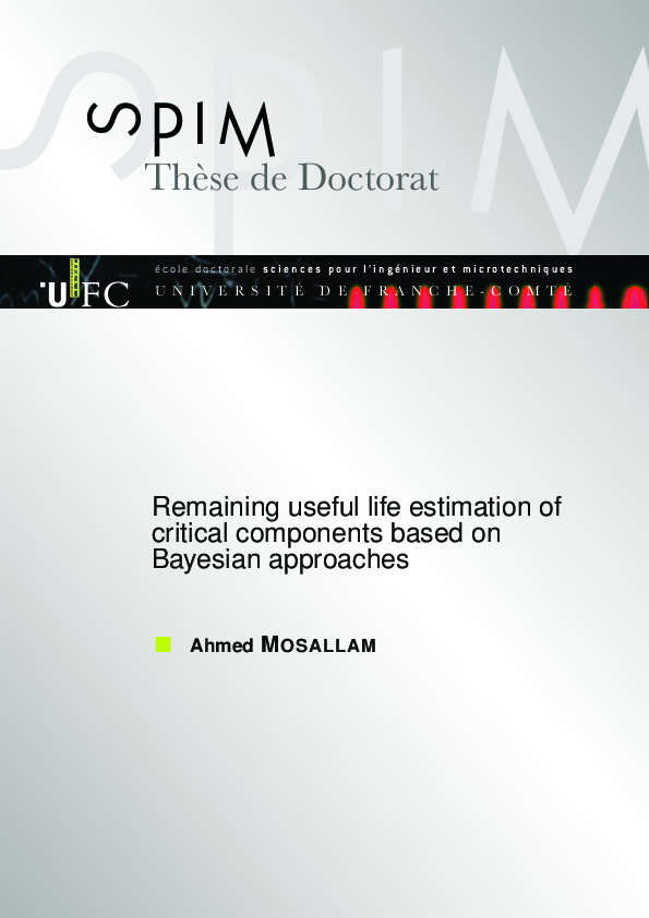Pdf Remaining Useful Life Estimation Of Critical Components Based On