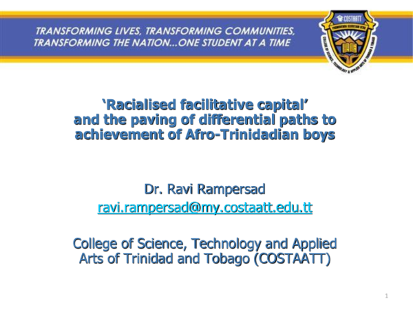 (PDF) ‘Racialised facilitative capital’ and the paving of differential ...
