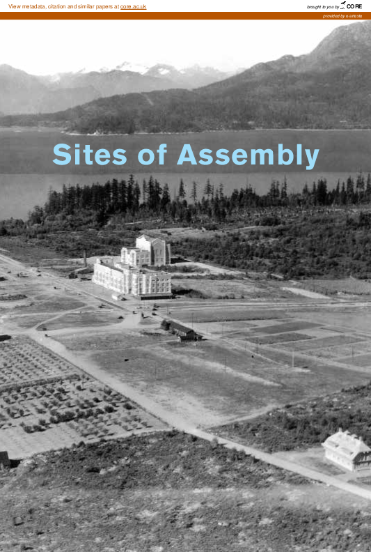 (PDF) Sites of Assembly