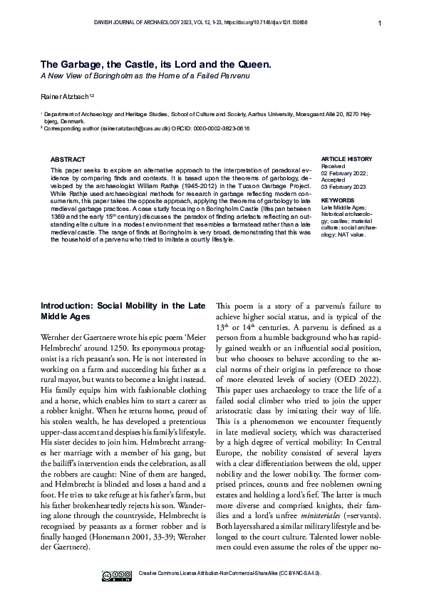 (PDF) Garbage, the Castle, its Lord & the Queen