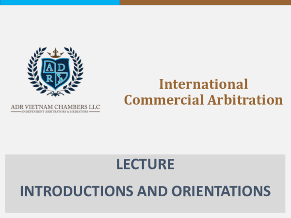 (PDF) International Commercial Arbitration