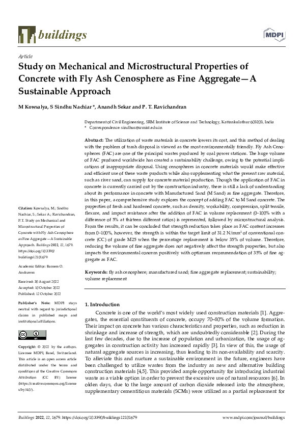 (PDF) Study on Mechanical and Microstructural Properties of Concrete ...