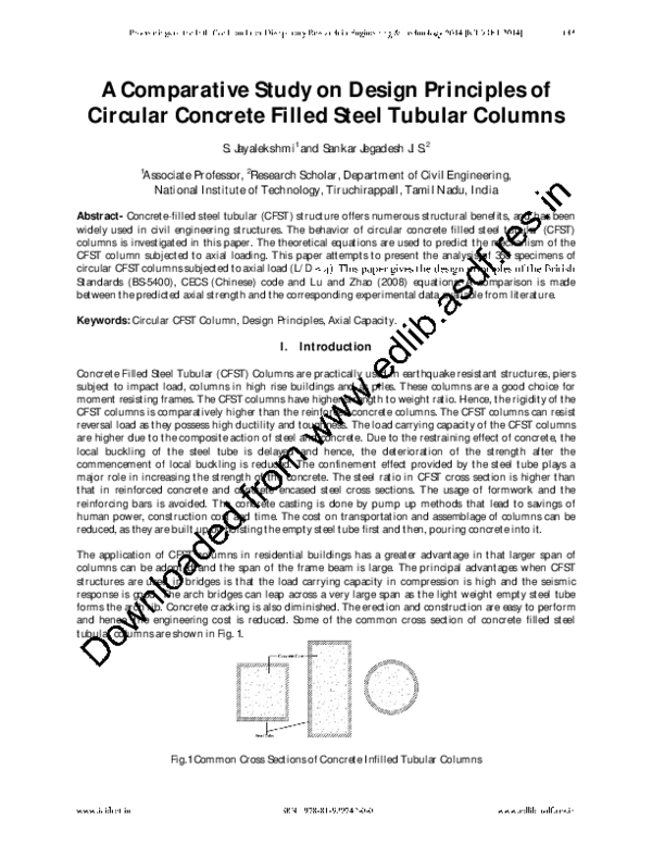 (PDF) A Comparative Study on Design Principles of Circular Concrete ...