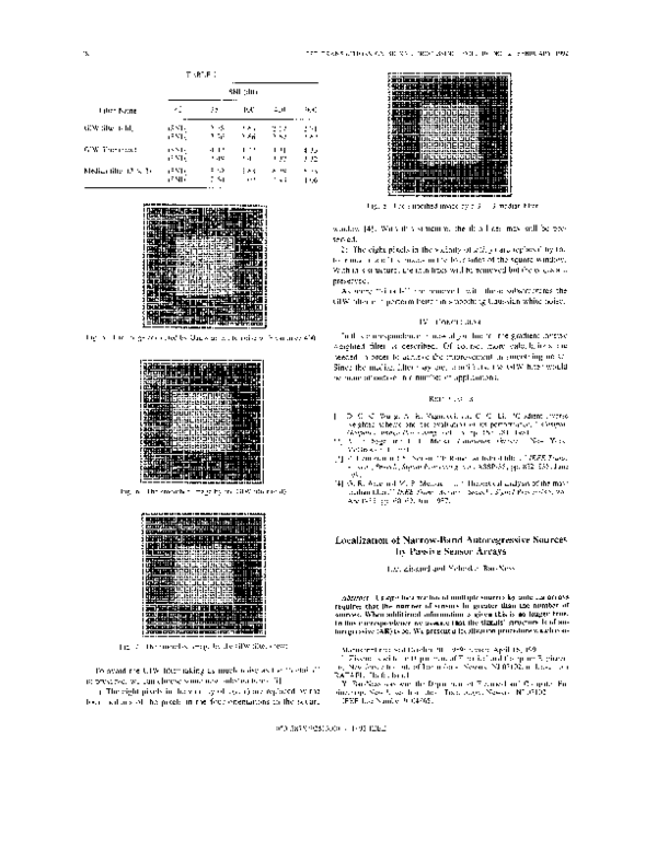 (PDF) Localization by narrow-band autoregressive sources by passive sensor arrays