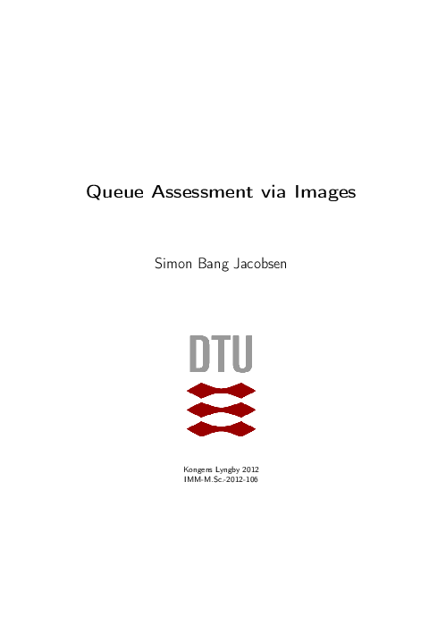 (PDF) Queue Assessment via Images