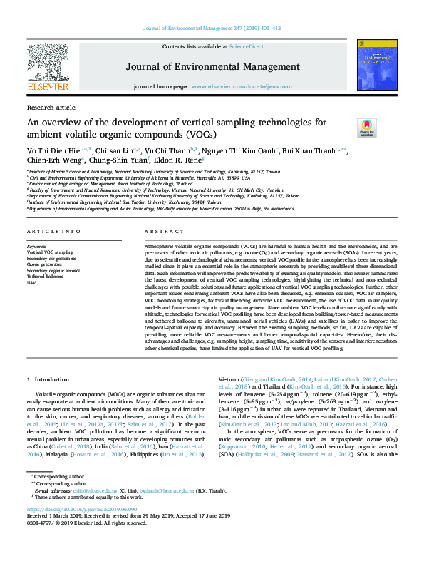 (PDF) An overview of the development of vertical sampling technologies ...