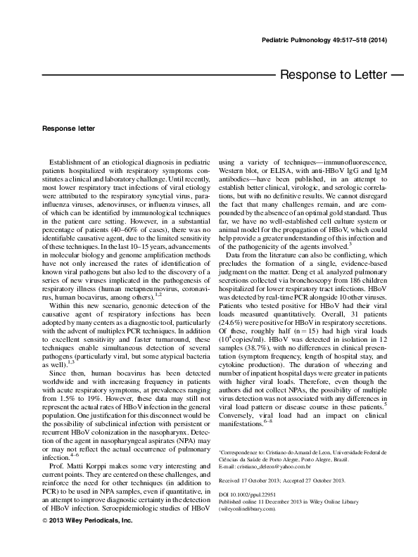 (PDF) Response letter
