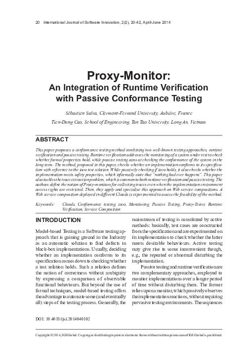 (PDF) Proxy-Monitor