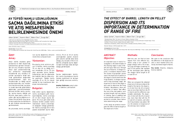 (PDF) Dispersion and Its Importance in Determination of Range of Fire