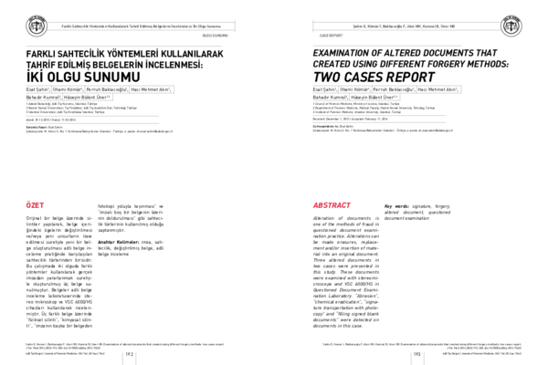 (PDF) Examination Of Altered Documents That Created Using Different ...