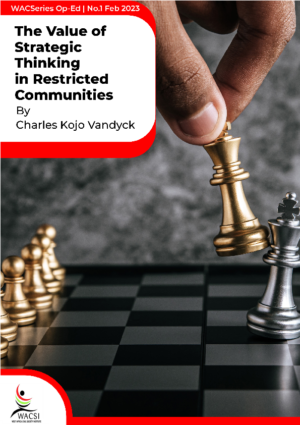(PDF) The Value of Strategic Thinking in Restricted Communities ...
