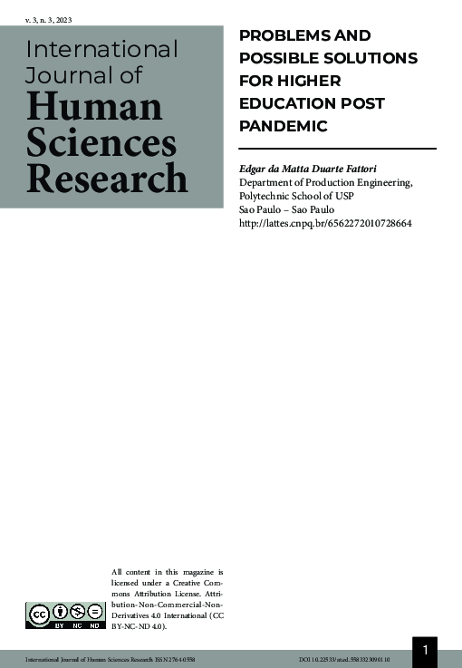 (PDF) Problems and Possible Solutions for Higher Education Post Pandemic