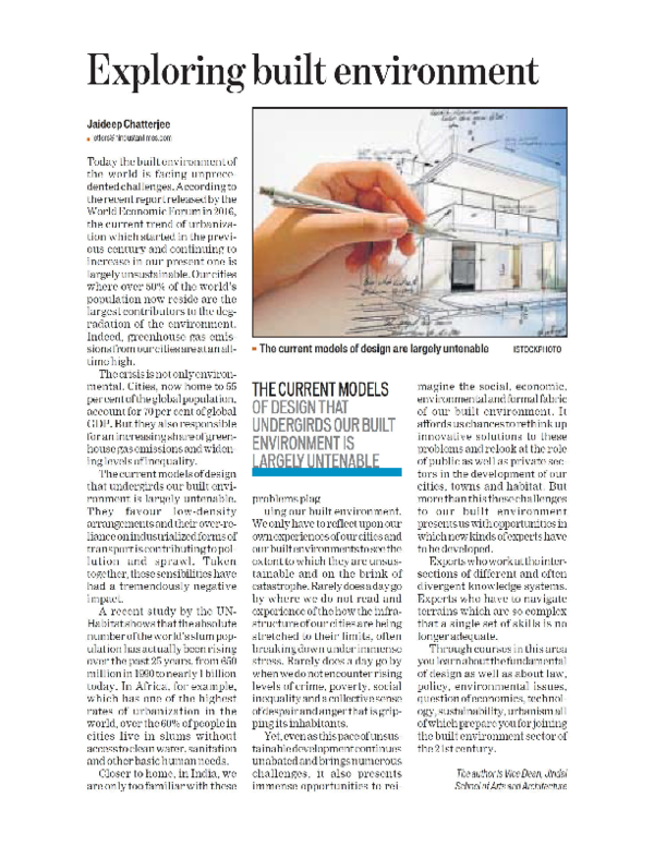 (PDF) Exploring built environment | Jaideep Chatterjee - Academia.edu