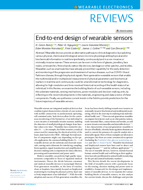 (PDF) End-to-end design of wearable sensors | Nadeem Akhtar - Academia.edu