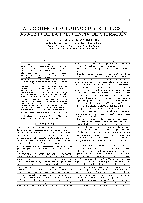 (PDF) Algoritmos específicos distribuidos | Natalia Silvana Stark ...