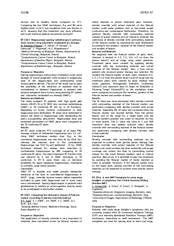 (PDF) EP-2366: A new IMRT template for early stage Hodgkin’s Lymphoma ...