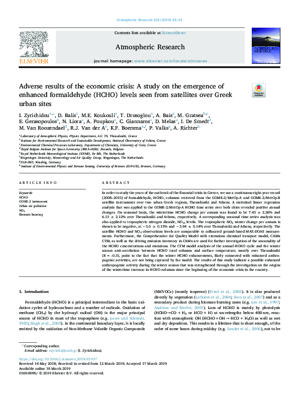 (PDF) Adverse results of the economic crisis: A study on the emergence ...