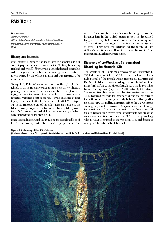 (PDF) RMS Titanic