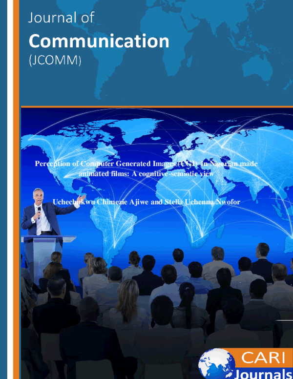 (PDF) Perception of Computer Generated Images (CGI) in Nigerian made ...