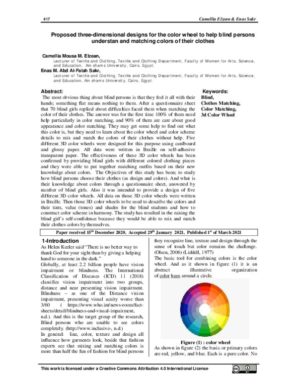 (PDF) Proposed three-dimensional designs for the color wheel to help ...